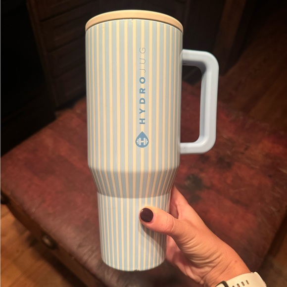 HydroJug | Other | Hydrojug Light Blue And Cream Striped | Poshmark